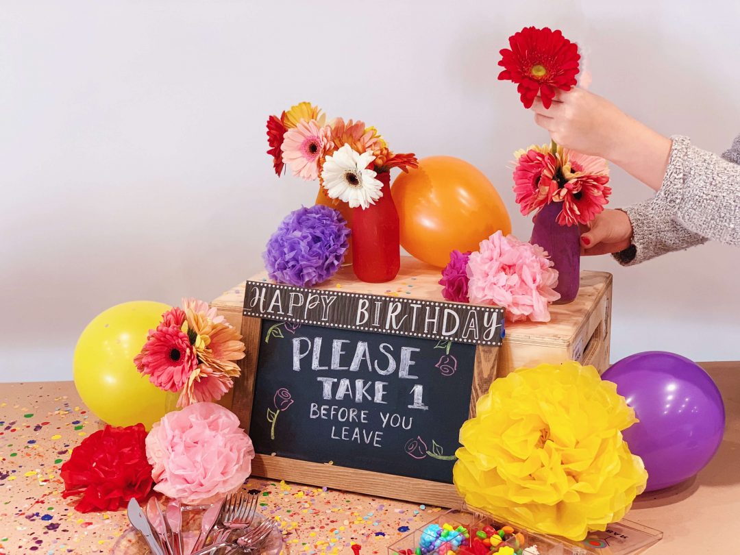 DIY Floral Centerpiece for Any Birthday Bash | Bouqs Blog