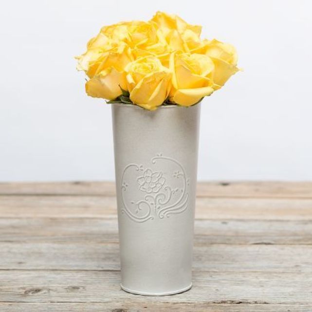 Canary Yellow Rose Flower Bouquet - The Bouqs Co.