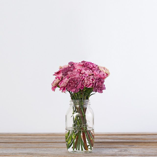 Purple Carnation and Two-Tone Rose Bouquet - The Bouqs Co.