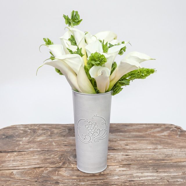 White Calla Lilies Green Irish Bells - The Bouqs Co.