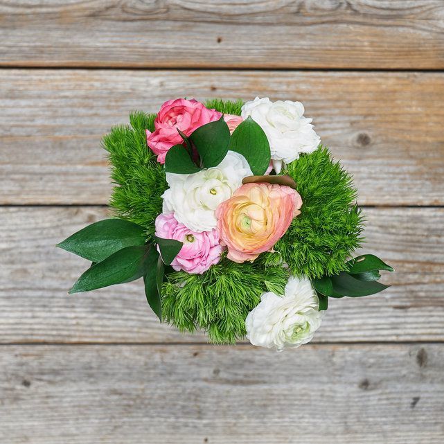 Pink, White and Peach Ranunculus Flowers - The Bouqs Co.