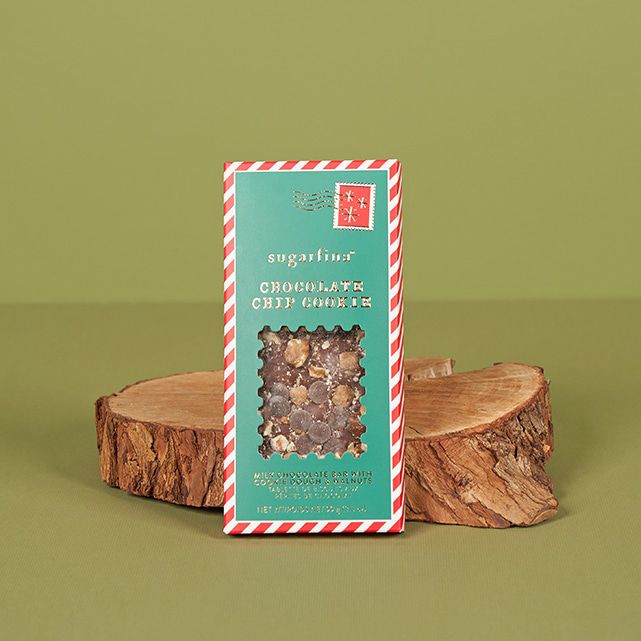 Red Roses with a Sugarfina Cookie Dough Bar - The Bouqs Co.