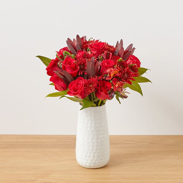 Valentine's Day Red Rose Bouquet - The Bouqs Co.