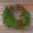 Grapevine and Pine Fresh Holiday Wreath - The Bouqs Co.