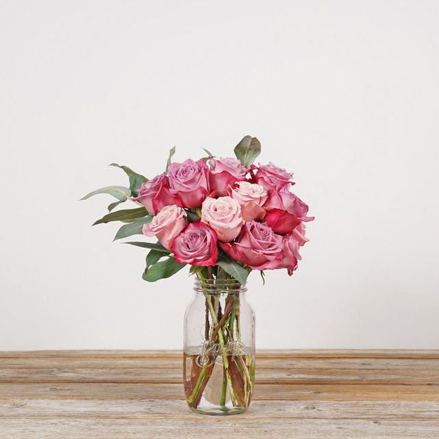 Deep Purple, Shy & Moody Blue Roses Bouquet - The Bouqs Co.